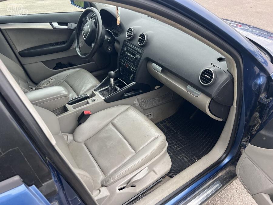 Ауди А3 2005 в Шяуляй, объемом двигателя 2.00 л и пробегом 224 тыс. км за 1249 €, фото 14 на AUTOMOTO.COM.LV