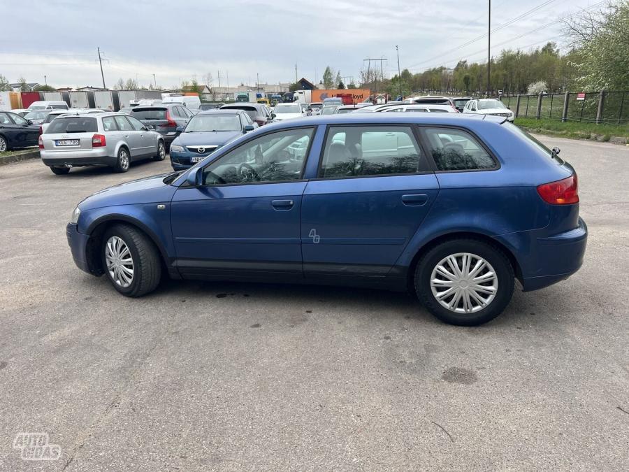 Audi A3 2005 in Siauliai, with an engine capacity of 2.00 L and mileage of 224 thousand km for 1249 €, photo 8 on AUTOMOTO.COM.LV