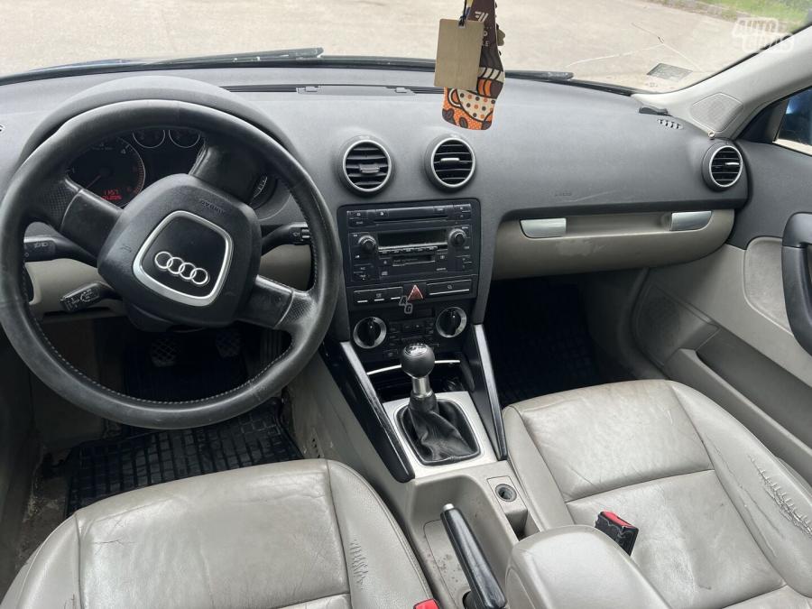 Audi A3 2005 in Siauliai, with an engine capacity of 2.00 L and mileage of 224 thousand km for 1249 €, photo 12 on AUTOMOTO.COM.LV