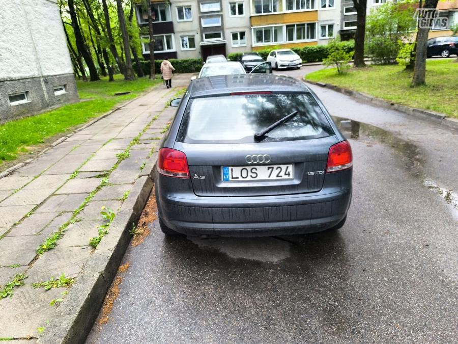 Audi A3 2005 Kauņa, ar dzinēja tilpumu 1.90 L un nobraukumu 300 tūkst. km par 690 €, foto 5 vietnē AUTOMOTO.COM.LV