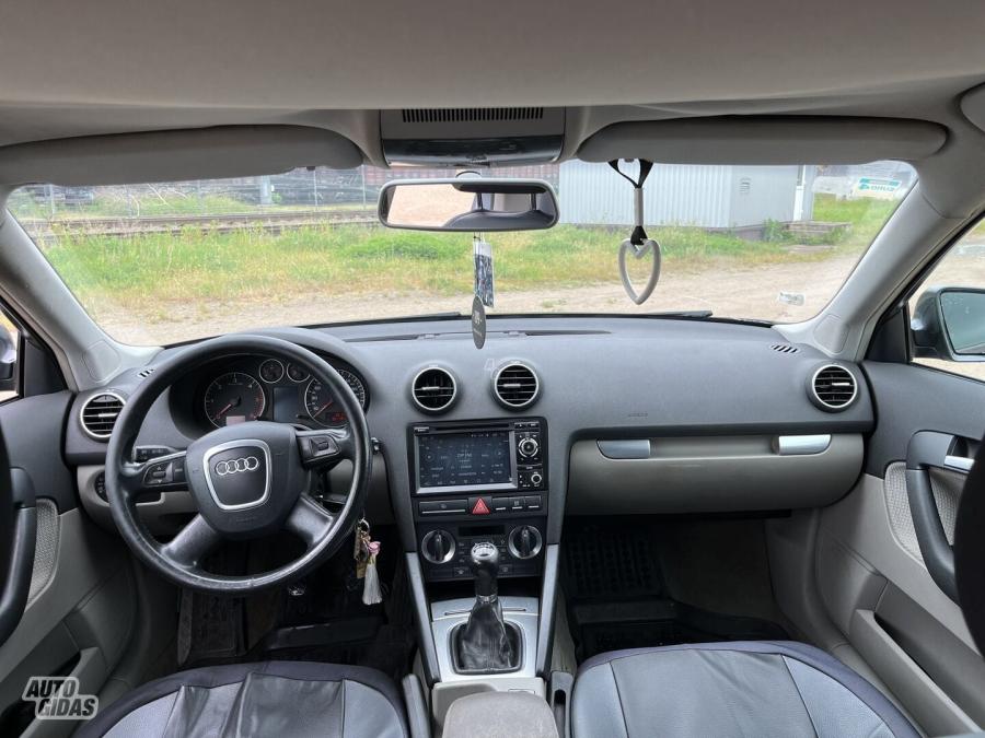 Audi A3 2005 in Klaipeda, with an engine capacity of 2.00 L and mileage of 352 thousand km for 1950 €, photo 10 on AUTOMOTO.COM.LV