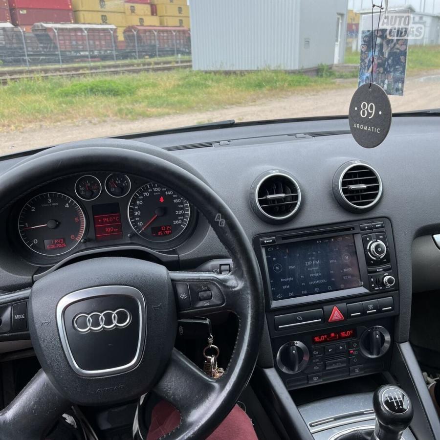 Audi A3 2005 in Klaipeda, with an engine capacity of 2.00 L and mileage of 352 thousand km for 1950 €, photo 11 on AUTOMOTO.COM.LV
