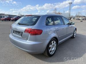 Audi A3 2005 in Riga, with an engine capacity of 2.00 L and mileage of 251 thousand km for 3780 €, photo 5 on AUTOMOTO.COM.LV