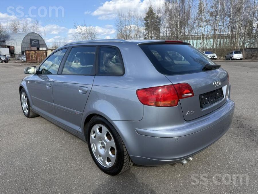Audi A3 2005 in Riga, with an engine capacity of 2.00 L and mileage of 251 thousand km for 3780 €, photo 6 on AUTOMOTO.COM.LV