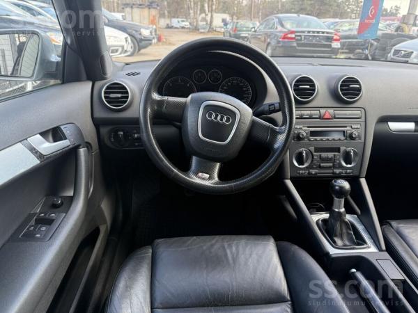 Audi A3 2005 Rīga, ar dzinēja tilpumu 2.00 L un nobraukumu 251 tūkst. km par 3780 €, foto 10 vietnē AUTOMOTO.COM.LV