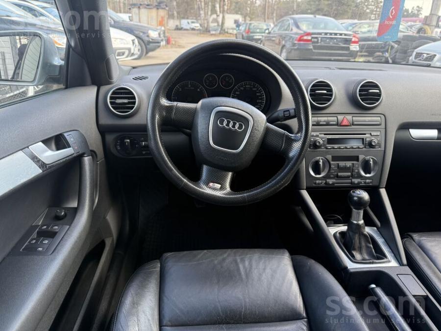 Audi A3 2005 in Riga, with an engine capacity of 2.00 L and mileage of 251 thousand km for 3780 €, photo 11 on AUTOMOTO.COM.LV