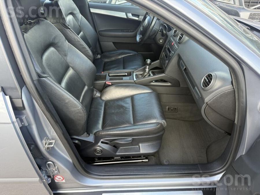 Audi A3 2005 in Riga, with an engine capacity of 2.00 L and mileage of 251 thousand km for 3780 €, photo 12 on AUTOMOTO.COM.LV