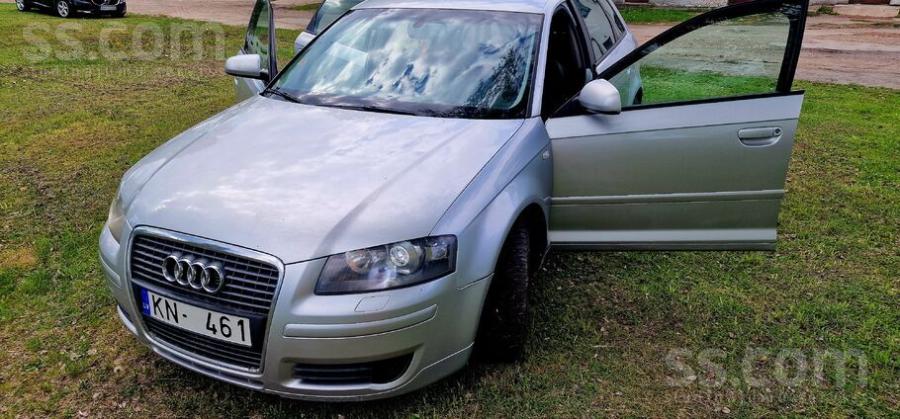 Audi A3 2005 Jelgava, ar dzinēja tilpumu 2.00 L un nobraukumu 409 tūkst. km par 2500 €, foto 3 vietnē AUTOMOTO.COM.LV
