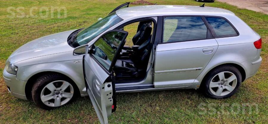 Audi A3 2005 Jelgava, ar dzinēja tilpumu 2.00 L un nobraukumu 409 tūkst. km par 2500 €, foto 4 vietnē AUTOMOTO.COM.LV