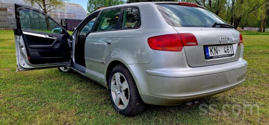Audi A3 2005 Jelgava, ar dzinēja tilpumu 2.00 L un nobraukumu 409 tūkst. km par 2500 €, foto 8 vietnē AUTOMOTO.COM.LV