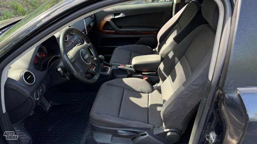 Audi A3 2005 Viļņa, ar dzinēja tilpumu 1.90 L un nobraukumu 273 tūkst. km par 950 €, foto 7 vietnē AUTOMOTO.COM.LV