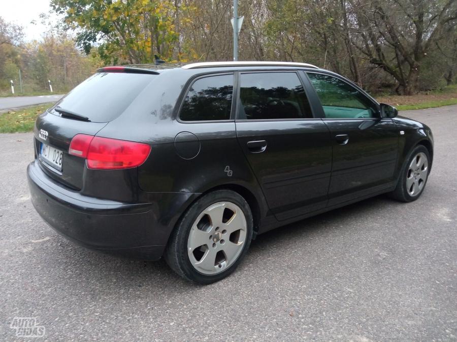 Audi A3 2005 in Vilnius, with an engine capacity of 2.00 L and mileage of 315 thousand km for 2690 €, photo 6 on AUTOMOTO.COM.LV