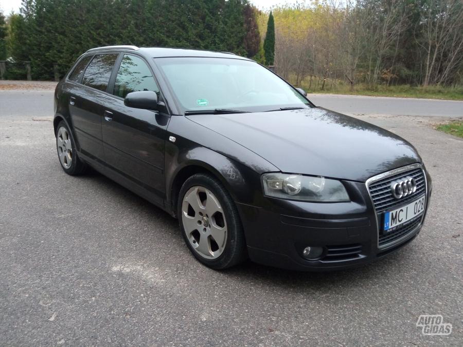 Audi A3 2005 in Vilnius, with an engine capacity of 2.00 L and mileage of 315 thousand km for 2690 €, photo 8 on AUTOMOTO.COM.LV