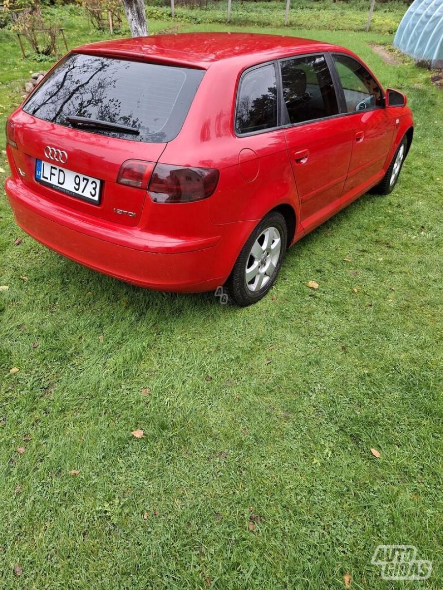 Audi A3 2005 in Utena, with an engine capacity of 1.90 L and mileage of 360 thousand km for 1500 €, photo 4 on AUTOMOTO.COM.LV