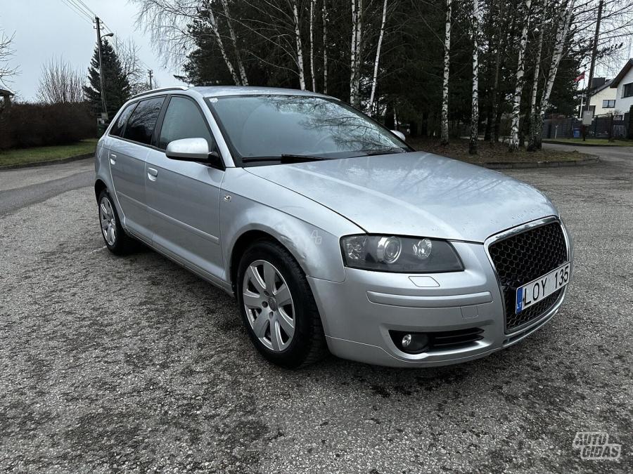 Audi A3 2006 in Vilnius, with an engine capacity of 2.00 L and mileage of 330 thousand km for 2400 €, photo 3 on AUTOMOTO.COM.LV