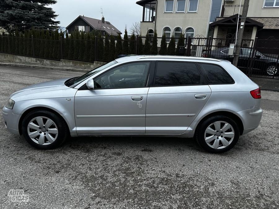 Audi A3 2006 in Vilnius, with an engine capacity of 2.00 L and mileage of 330 thousand km for 2400 €, photo 8 on AUTOMOTO.COM.LV