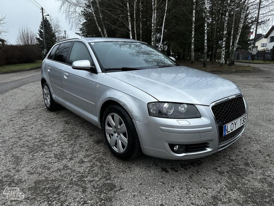 Audi A3 2006 in Vilnius, with an engine capacity of 2.00 L and mileage of 274 thousand km for 2400 €, photo 3 on AUTOMOTO.COM.LV