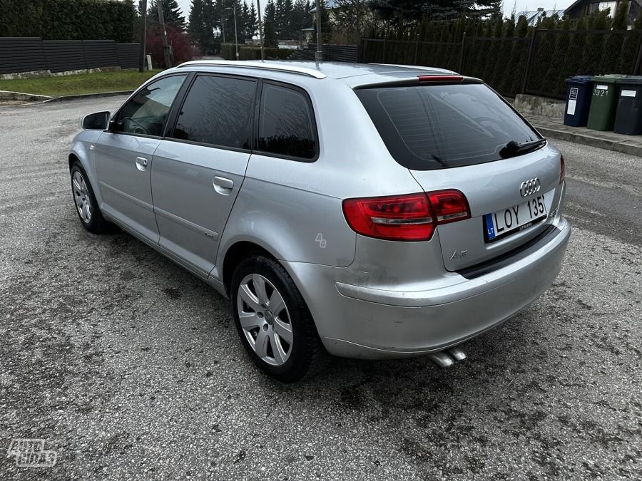 Audi A3 2006 in Vilnius, with an engine capacity of 2.00 L and mileage of 274 thousand km for 2400 €, photo 6 on AUTOMOTO.COM.LV