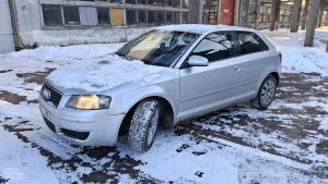 Audi A3 2006 in Kaunas, with an engine capacity of 1.90 L and mileage of 321 thousand km for 850 €, photo 4 on AUTOMOTO.COM.LV
