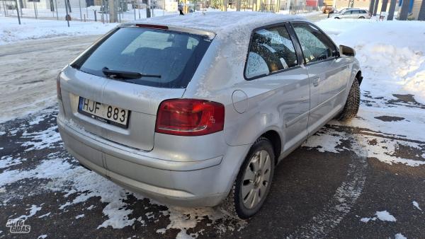 Audi A3 2006 in Kaunas, with an engine capacity of 1.90 L and mileage of 321 thousand km for 850 €, photo 6 on AUTOMOTO.COM.LV