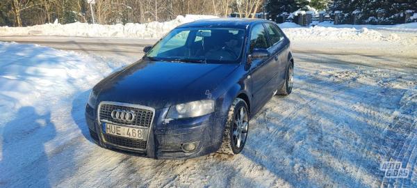 Audi A3 2006 Viļņa, ar dzinēja tilpumu 2.00 L un nobraukumu 320 tūkst. km par 1490 €, foto 1 vietnē AUTOMOTO.COM.LV
