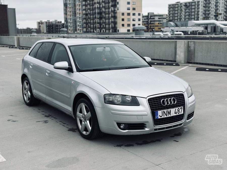 Audi A3 2006 in Vilnius, with an engine capacity of 2.00 L and mileage of 268 thousand km for 2250 €, photo 1 on AUTOMOTO.COM.LV