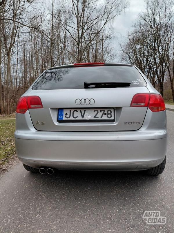 Audi A3 2006 in Vilnius, with an engine capacity of 2.00 L and mileage of 279 thousand km for 2700 €, photo 6 on AUTOMOTO.COM.LV