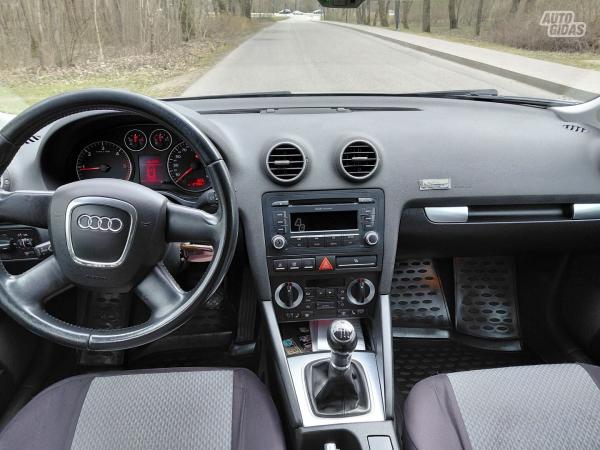 Audi A3 2006 in Vilnius, with an engine capacity of 2.00 L and mileage of 279 thousand km for 2700 €, photo 8 on AUTOMOTO.COM.LV