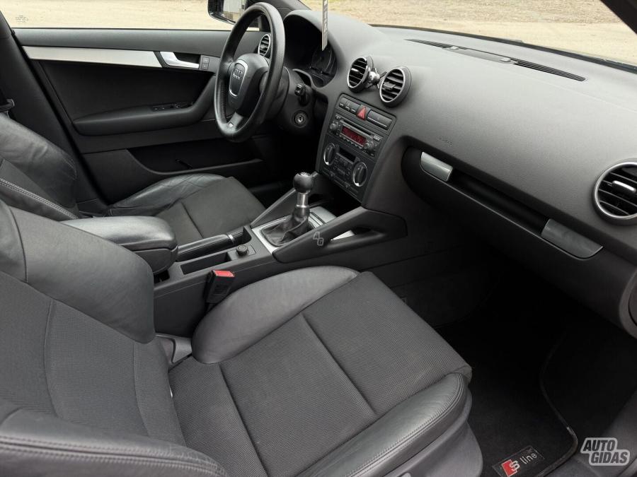 Audi A3 2006 in Kelme, with an engine capacity of 2.00 L and mileage of 372 thousand km for 2550 €, photo 6 on AUTOMOTO.COM.LV