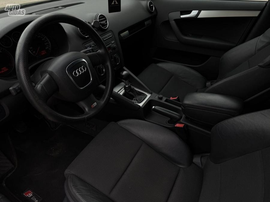 Audi A3 2006 in Kelme, with an engine capacity of 2.00 L and mileage of 372 thousand km for 2550 €, photo 9 on AUTOMOTO.COM.LV