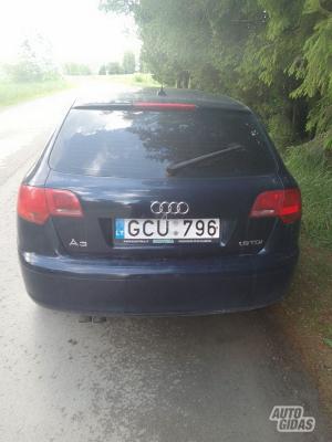 Audi A3 2006 in Siauliai, with an engine capacity of 1.90 L and mileage of 351 thousand km for 2550 €, photo 7 on AUTOMOTO.COM.LV