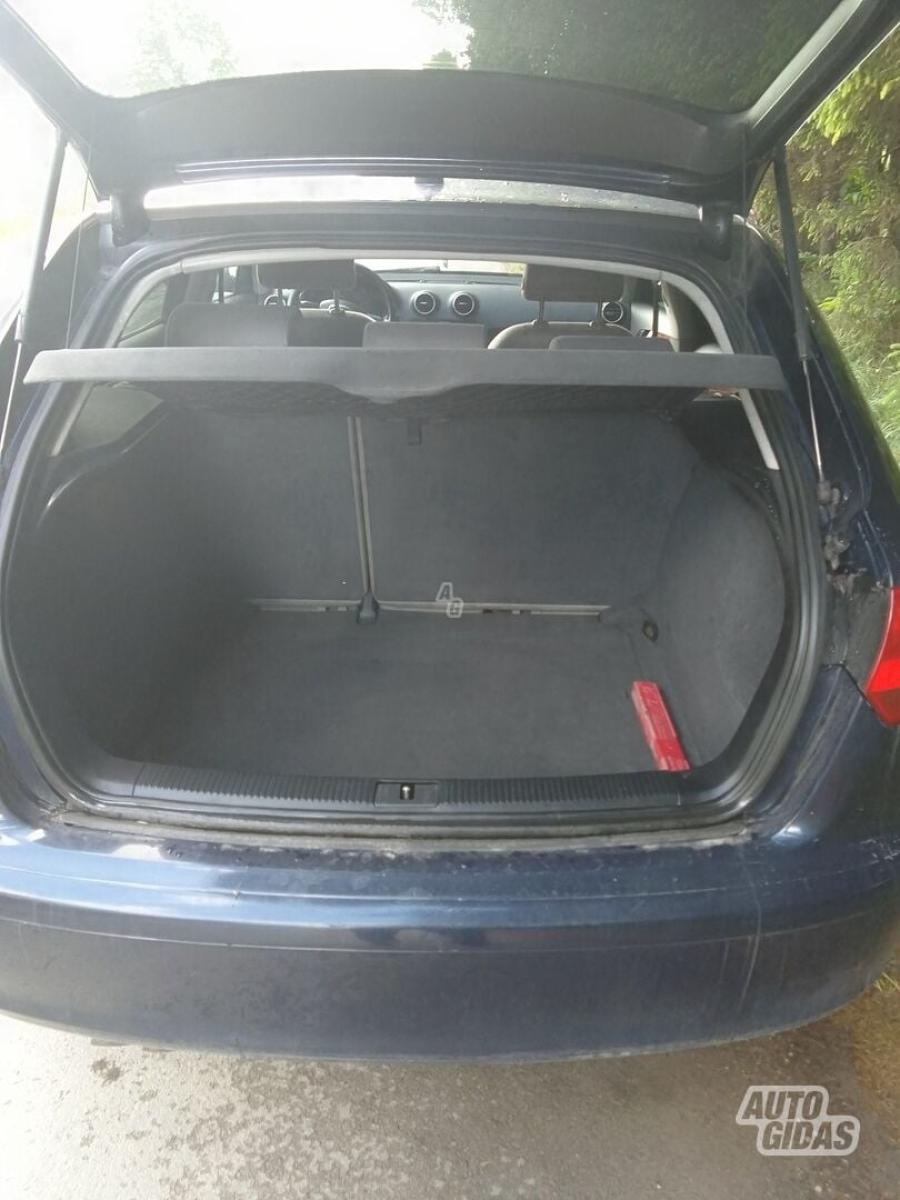 Audi A3 2006 in Siauliai, with an engine capacity of 1.90 L and mileage of 351 thousand km for 2550 €, photo 8 on AUTOMOTO.COM.LV