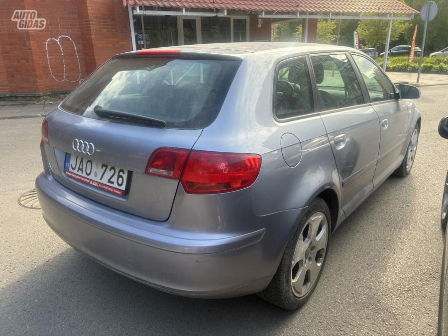 Audi A3 2006 in Visaginas, with an engine capacity of 2.00 L and mileage of 230 thousand km for 3600 €, photo 1 on AUTOMOTO.COM.LV