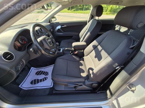 Audi A3 2006 in Saldus, with an engine capacity of 1.60 L and mileage of 169 thousand km for 3450 €, photo 9 on AUTOMOTO.COM.LV