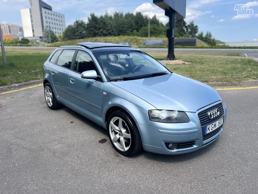 Audi A3 2006 in Vilnius, with an engine capacity of 2.00 L and mileage of 308 thousand km for 2850 €, photo 4 on AUTOMOTO.COM.LV