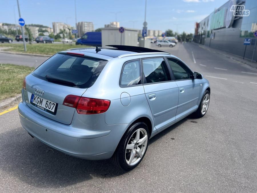 Audi A3 2006 in Vilnius, with an engine capacity of 2.00 L and mileage of 308 thousand km for 2850 €, photo 6 on AUTOMOTO.COM.LV