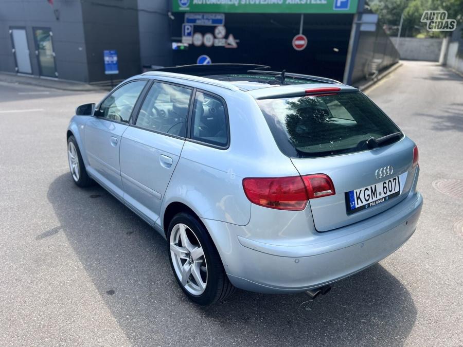 Audi A3 2006 in Vilnius, with an engine capacity of 2.00 L and mileage of 308 thousand km for 2850 €, photo 8 on AUTOMOTO.COM.LV