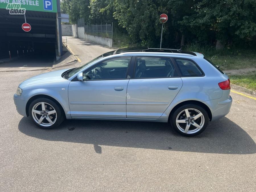 Audi A3 2006 in Vilnius, with an engine capacity of 2.00 L and mileage of 308 thousand km for 2850 €, photo 9 on AUTOMOTO.COM.LV