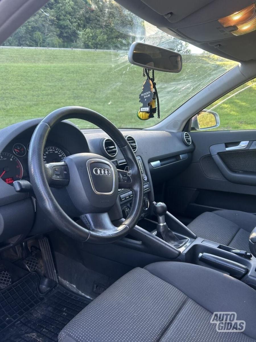 Audi A3 2006 Kauņa, ar dzinēja tilpumu 2.00 L un nobraukumu 371 tūkst. km par 1450 €, foto 6 vietnē AUTOMOTO.COM.LV