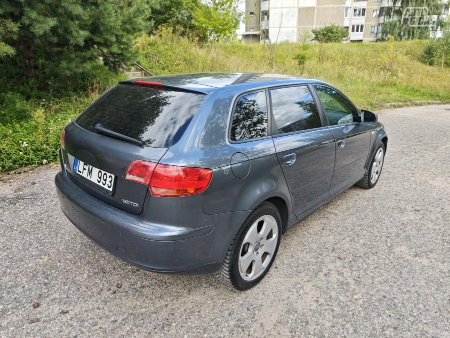 Audi A3 2006 Viļņa, ar dzinēja tilpumu 1.90 L un nobraukumu 350 tūkst. km par 1400 €, foto 6 vietnē AUTOMOTO.COM.LV