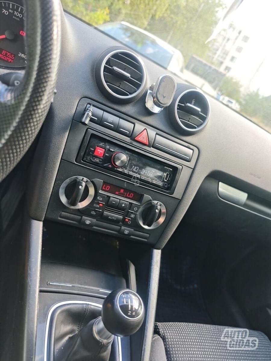 Audi A3 2006 Viļņa, ar dzinēja tilpumu 1.90 L un nobraukumu 350 tūkst. km par 1400 €, foto 10 vietnē AUTOMOTO.COM.LV