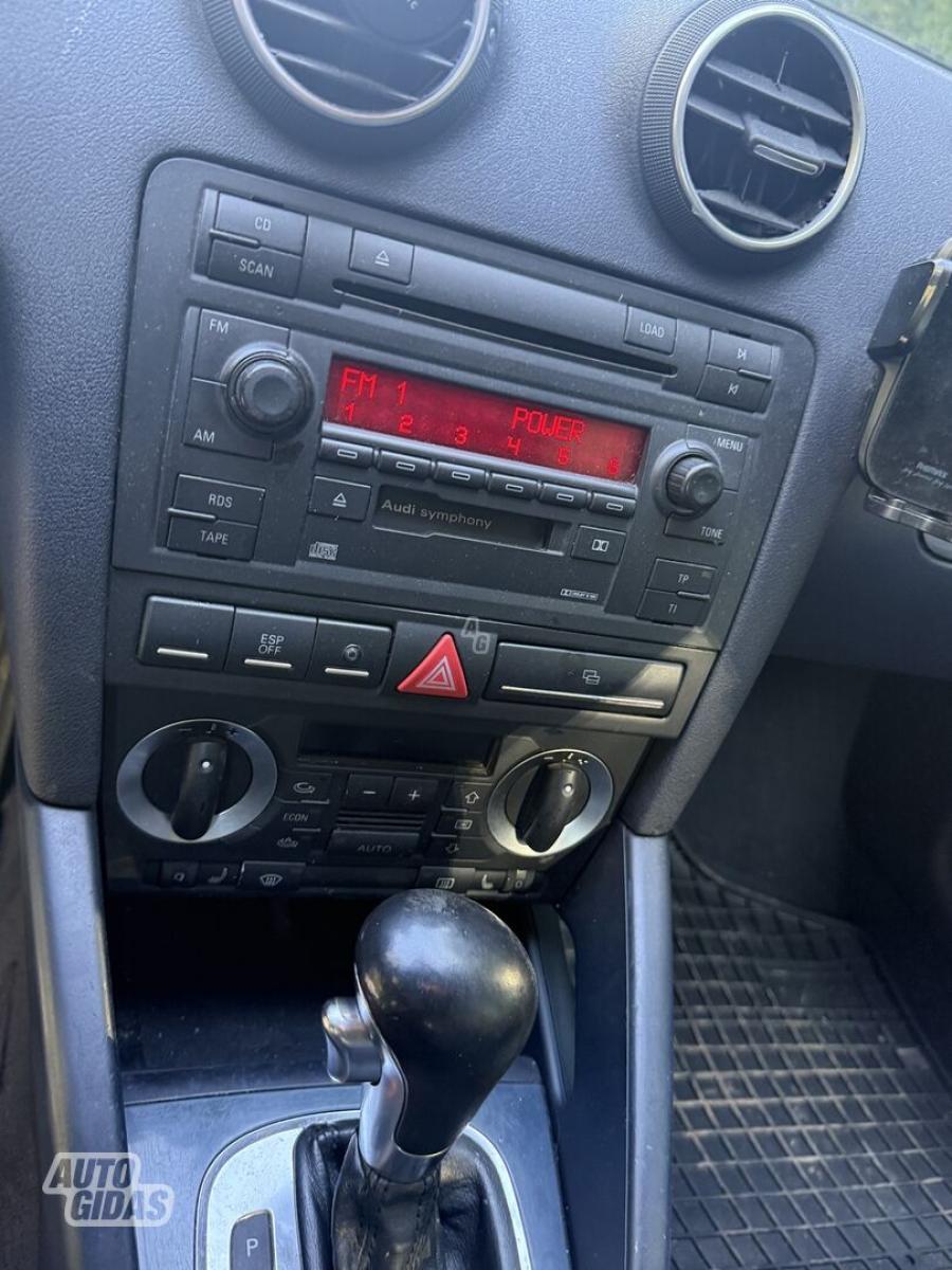 Audi A3 2006 Viļņa, ar dzinēja tilpumu 2.00 L un nobraukumu 250 tūkst. km par 2500 €, foto 7 vietnē AUTOMOTO.COM.LV