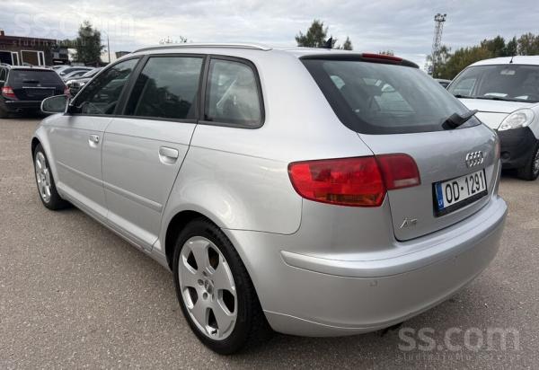 Audi A3 2007 in Riga, with an engine capacity of 1.40 L and mileage of 0 thousand km for 3990 €, photo 4 on AUTOMOTO.COM.LV