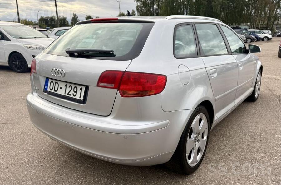 Audi A3 2007 in Riga, with an engine capacity of 1.40 L and mileage of 0 thousand km for 3990 €, photo 5 on AUTOMOTO.COM.LV