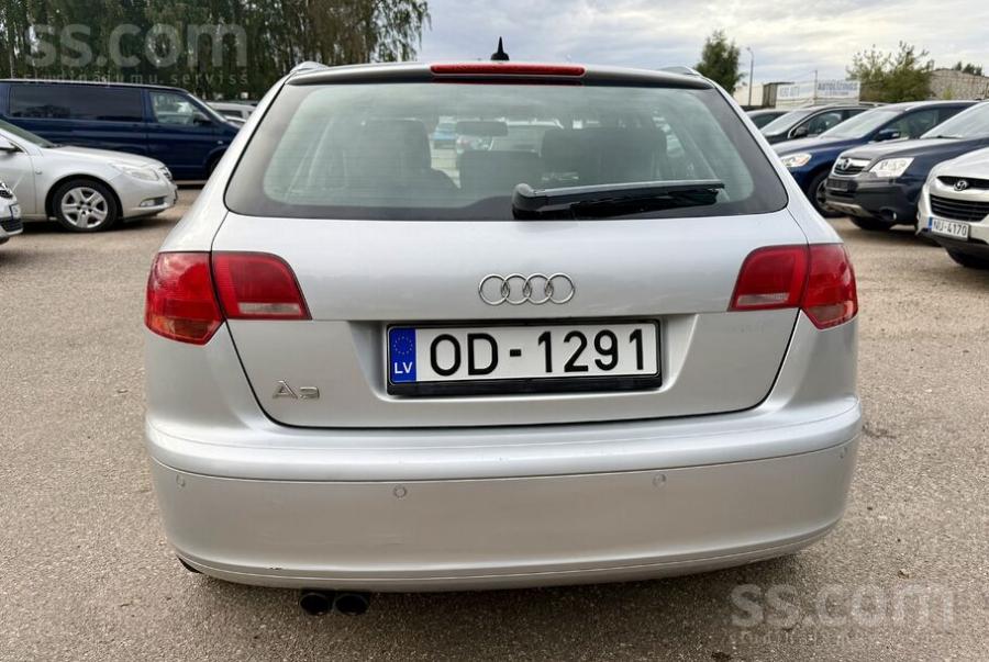 Audi A3 2007 in Riga, with an engine capacity of 1.40 L and mileage of 0 thousand km for 3990 €, photo 6 on AUTOMOTO.COM.LV