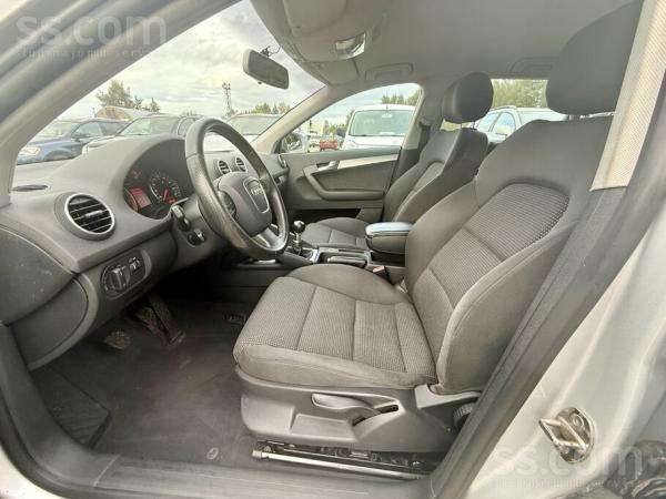 Audi A3 2007 in Riga, with an engine capacity of 1.40 L and mileage of 0 thousand km for 3990 €, photo 7 on AUTOMOTO.COM.LV