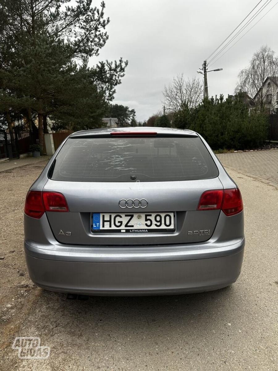 Audi A3 2007 Viļņa, ar dzinēja tilpumu 2.00 L un nobraukumu 250 tūkst. km par 2500 €, foto 6 vietnē AUTOMOTO.COM.LV