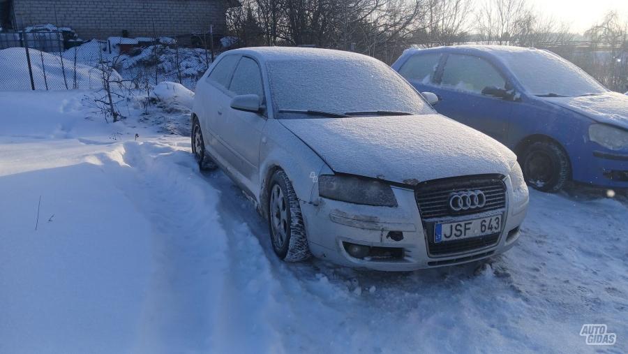 Audi A3 2007 in Vilnius, with an engine capacity of 2.00 L and mileage of 400 thousand km for 600 €, photo 1 on AUTOMOTO.COM.LV