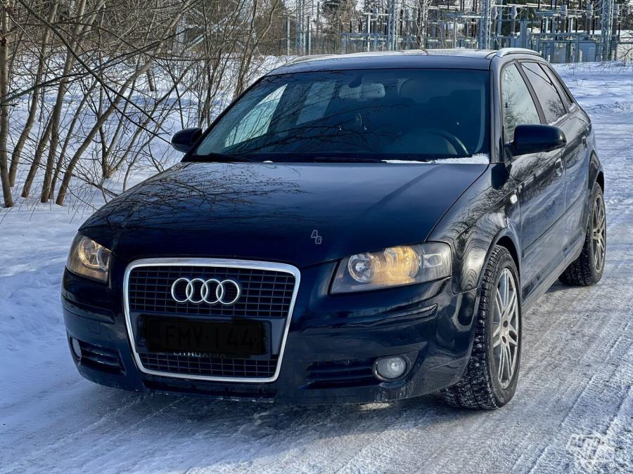 Audi A3 2007 in Vilnius, with an engine capacity of 2.00 L and mileage of 330 thousand km for 1700 €, photo 2 on AUTOMOTO.COM.LV
