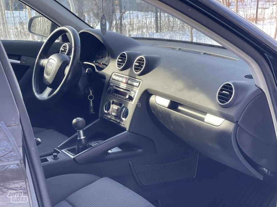 Audi A3 2007 Viļņa, ar dzinēja tilpumu 2.00 L un nobraukumu 330 tūkst. km par 1200 €, foto 13 vietnē AUTOMOTO.COM.LV